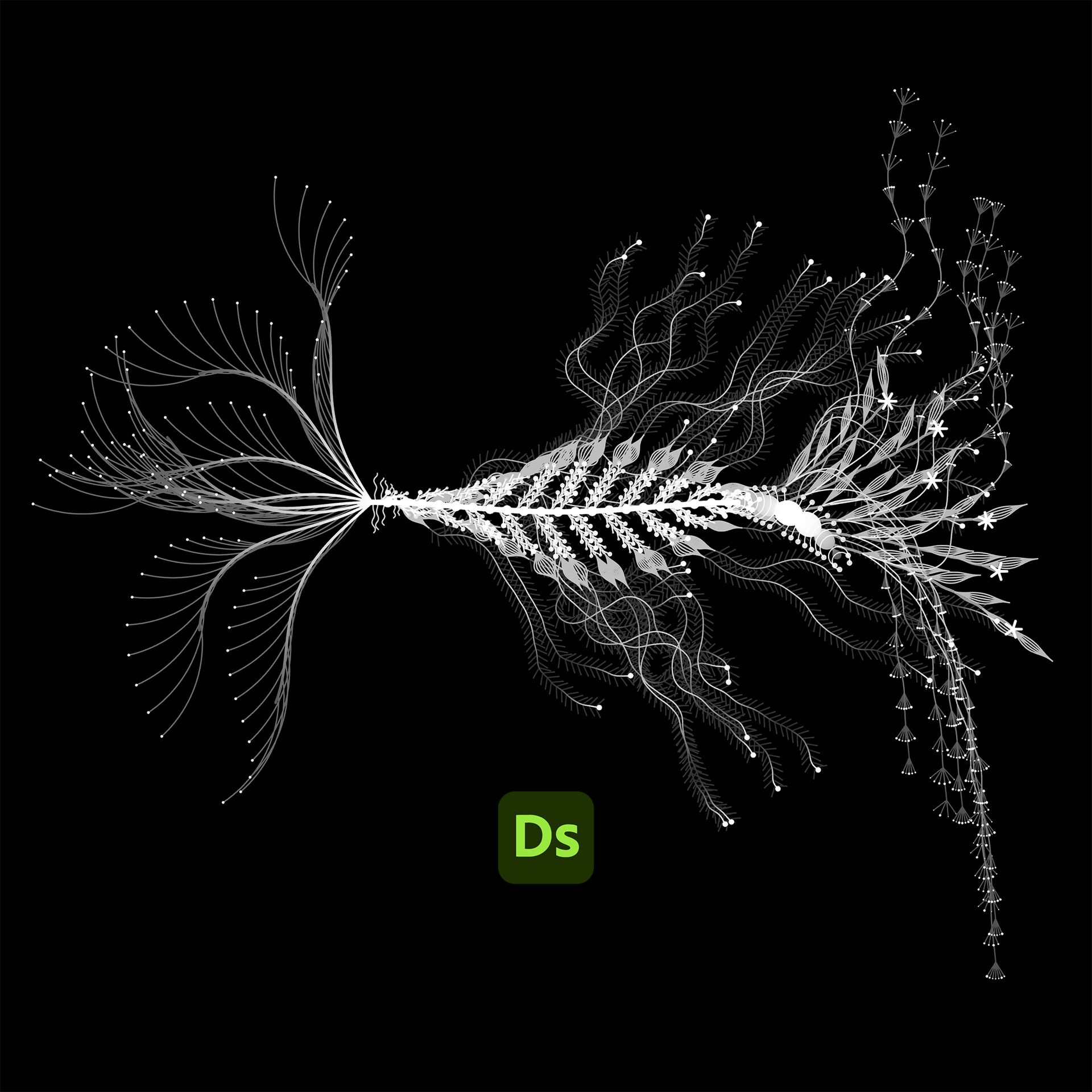 ArtStation - Procedural drawing with FX map and math functions.