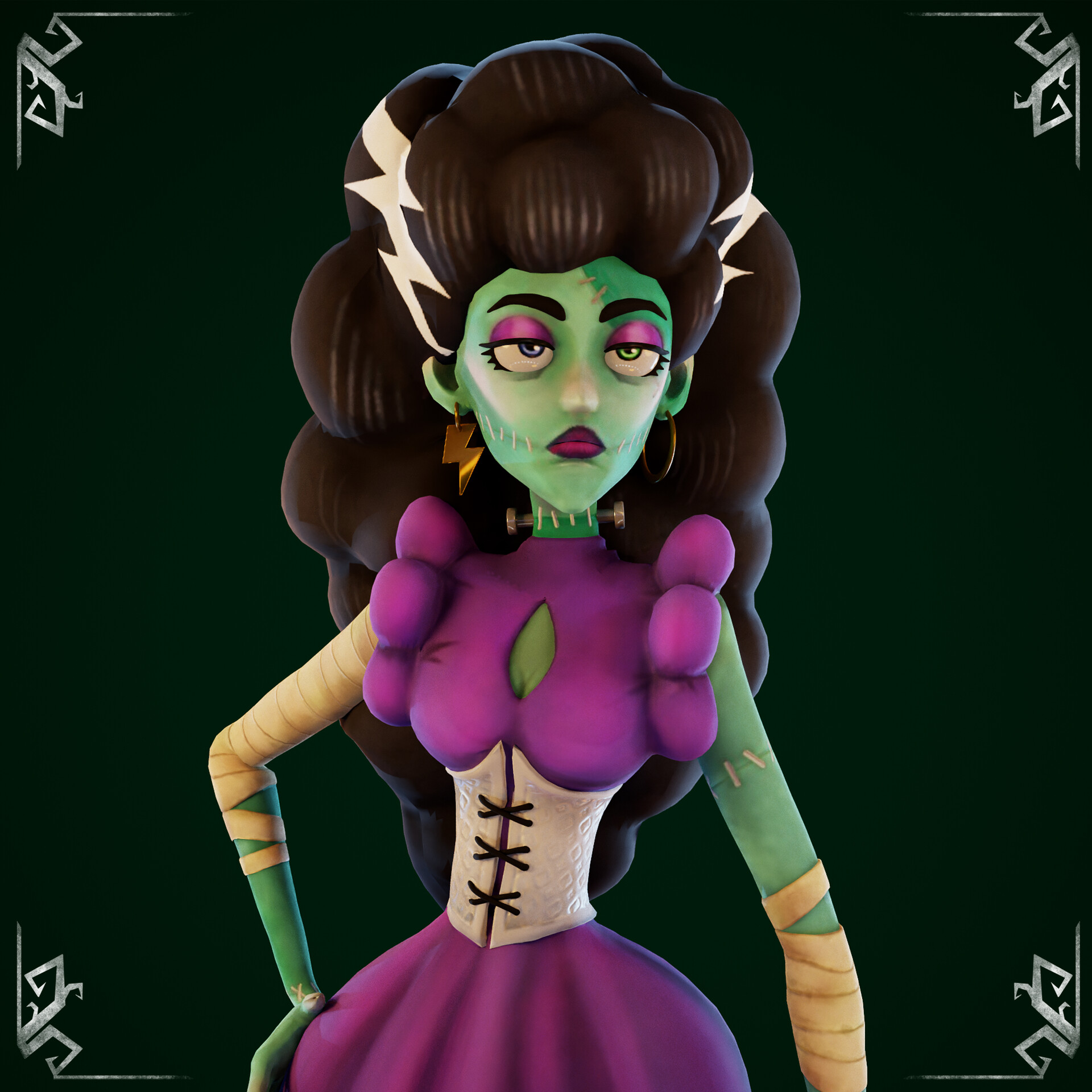 ArtStation - Miss Frankenstein