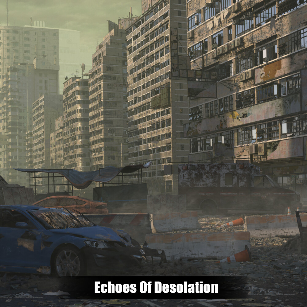 ArtStation - Echoes of Desolation | CG Environment