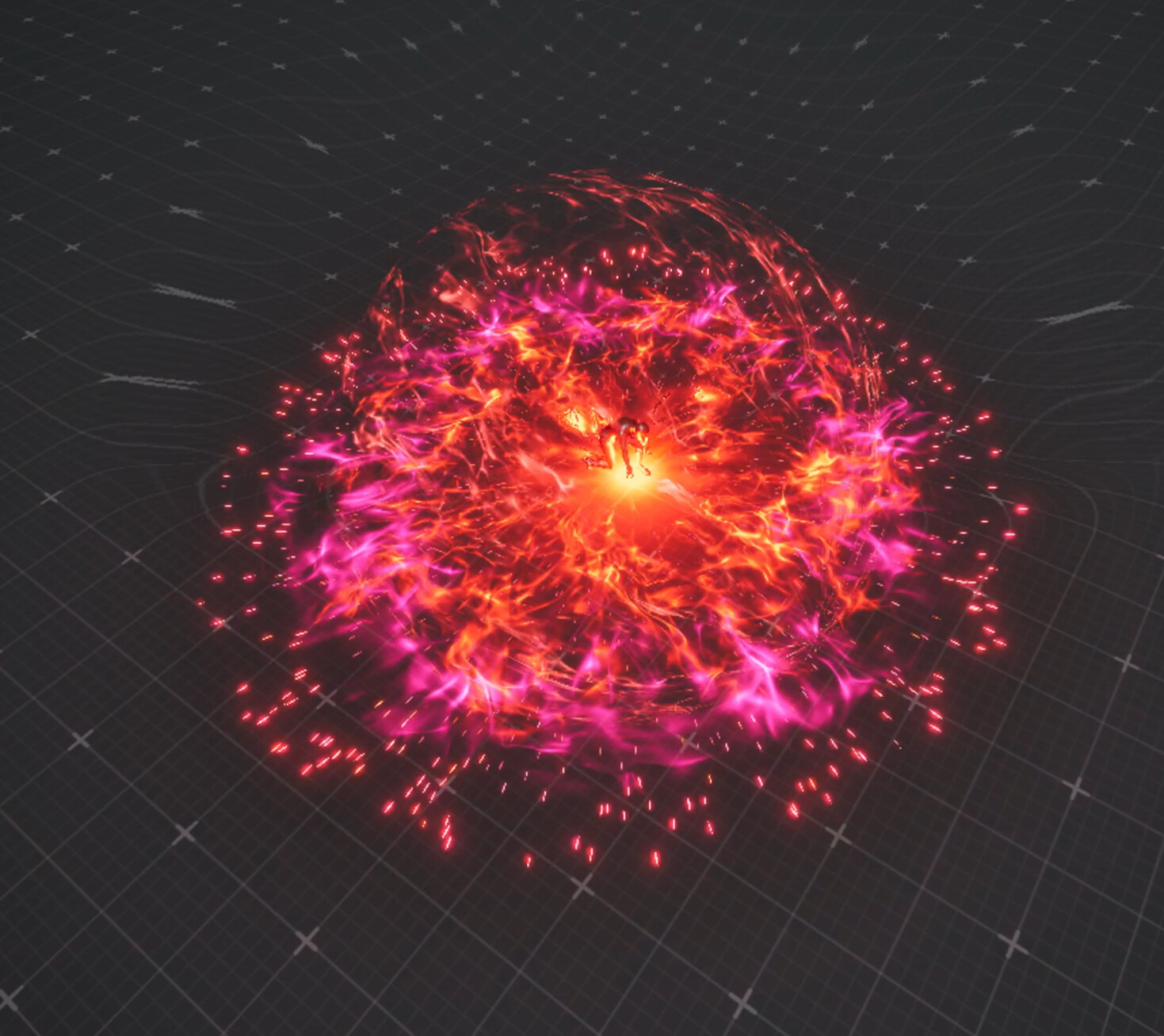 ArtStation - AOE Skill VFX