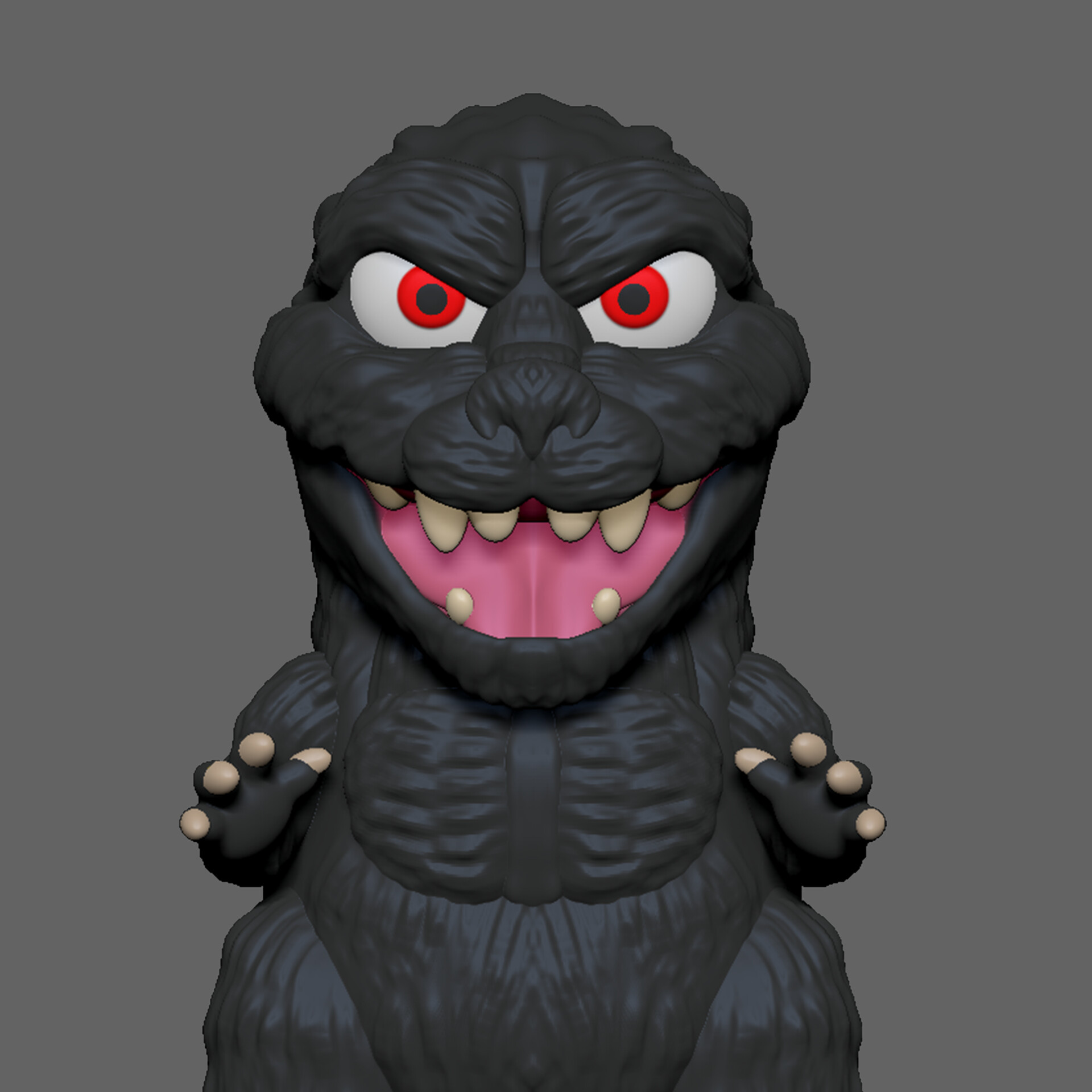 ArtStation - Godzilla Figure