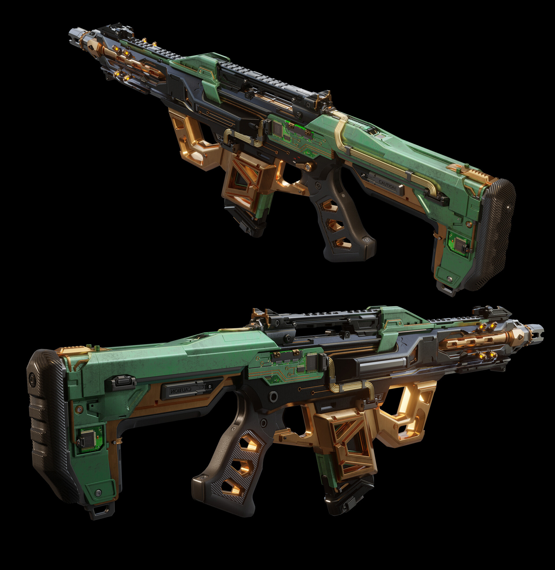 ArtStation - 合金电路 枪枪