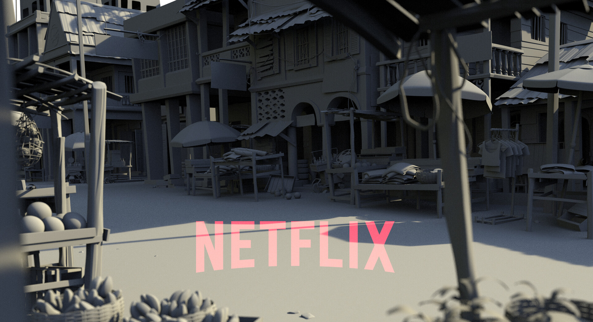 ArtStation - Netflix | Environment Modeling | Previs | Look Dev