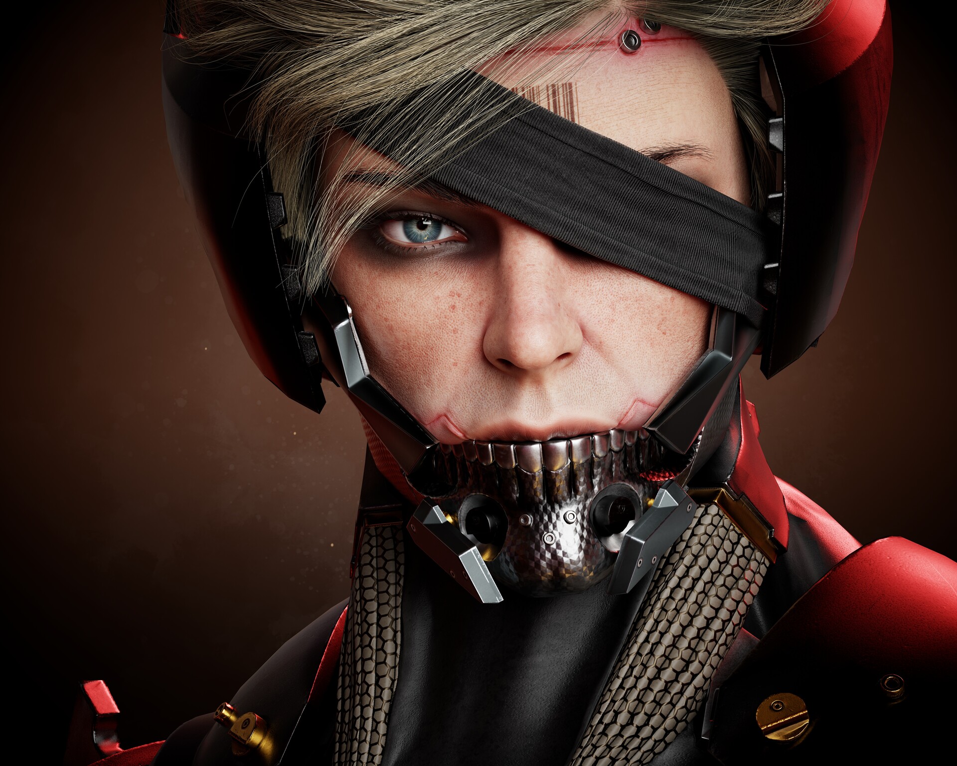 ArtStation - Raiden Metal Gear Rising Revengeance Fanart