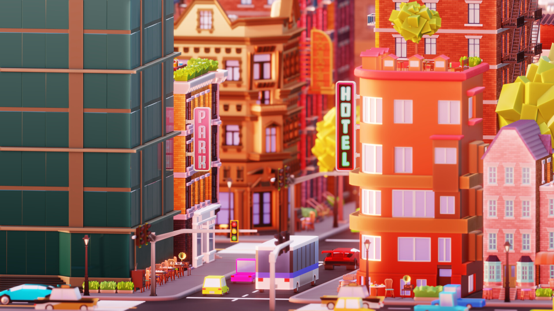 ArtStation - Cube City