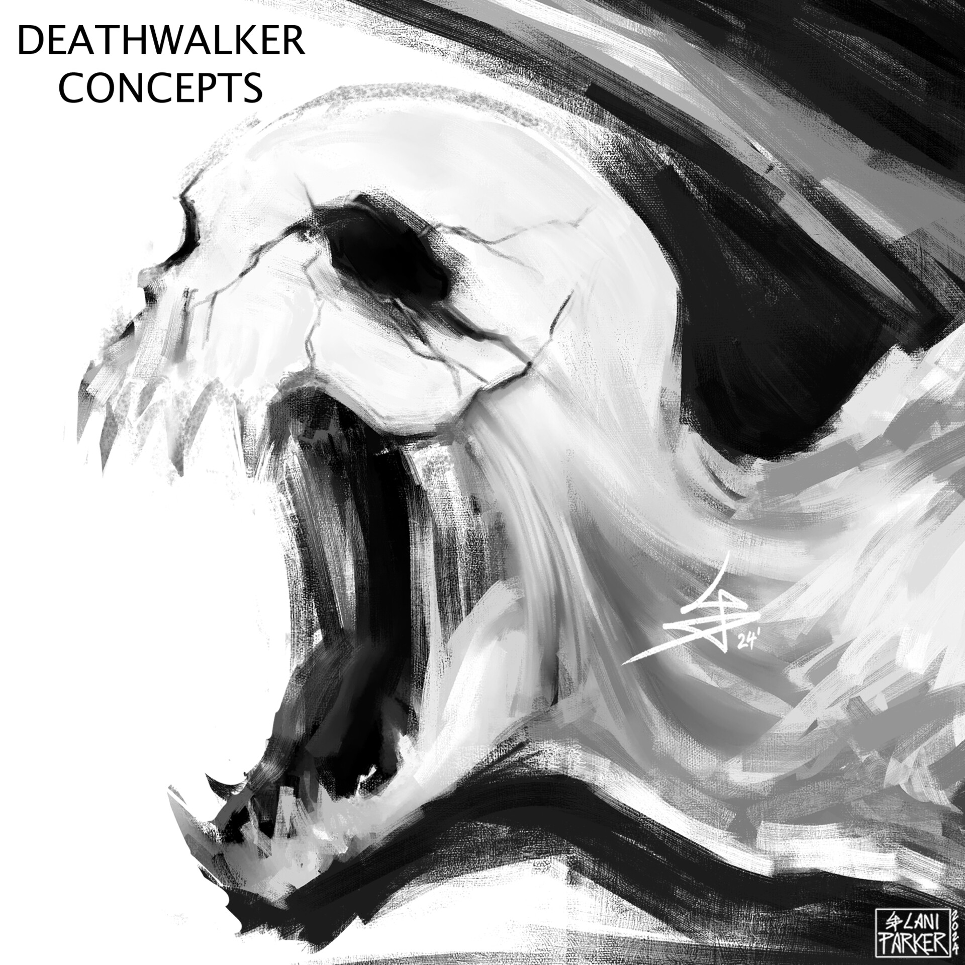 ArtStation - DEATHWALKER CREATURE CONCEPTS [OC/Universe]