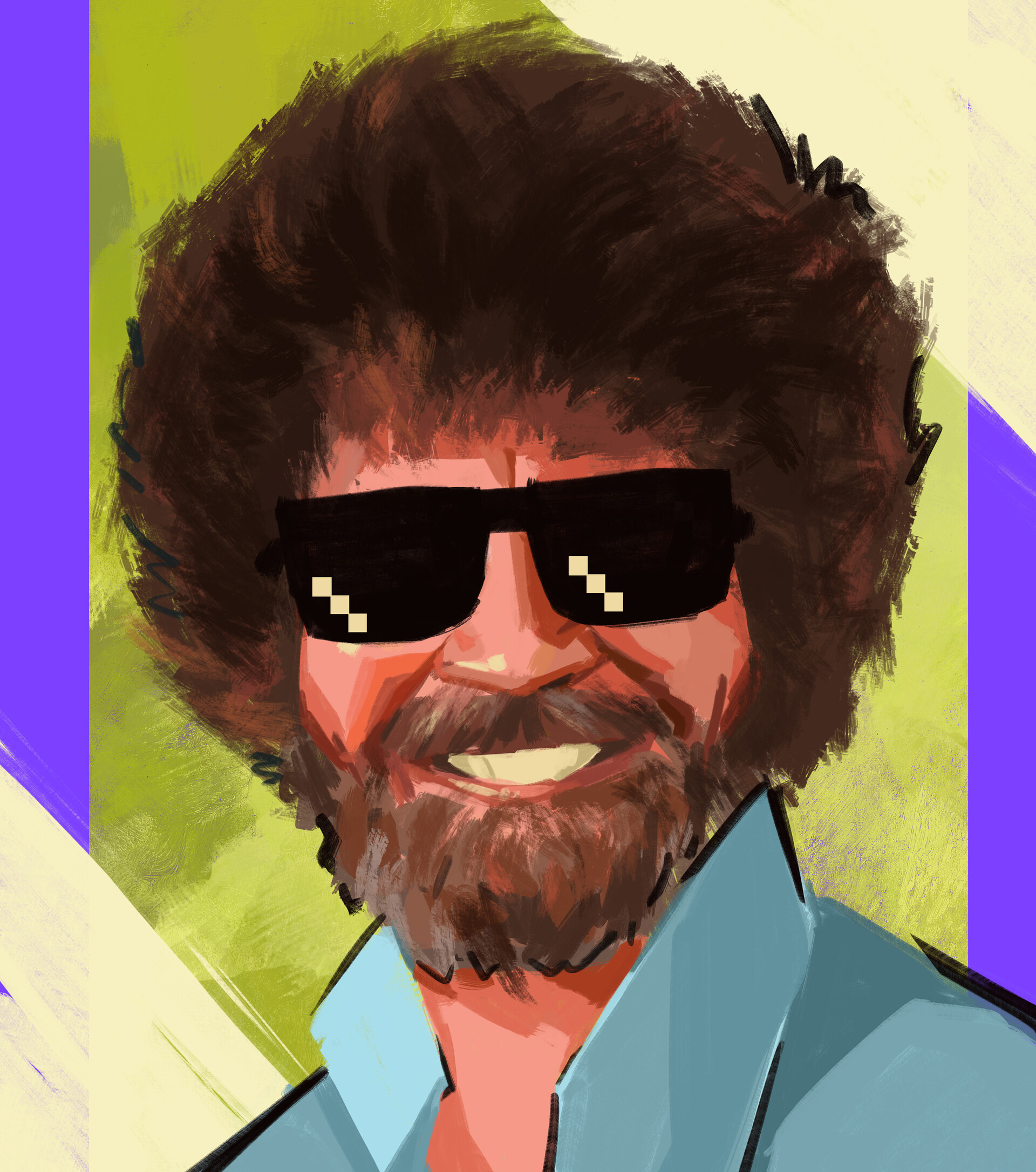 ArtStation - Bob Ross