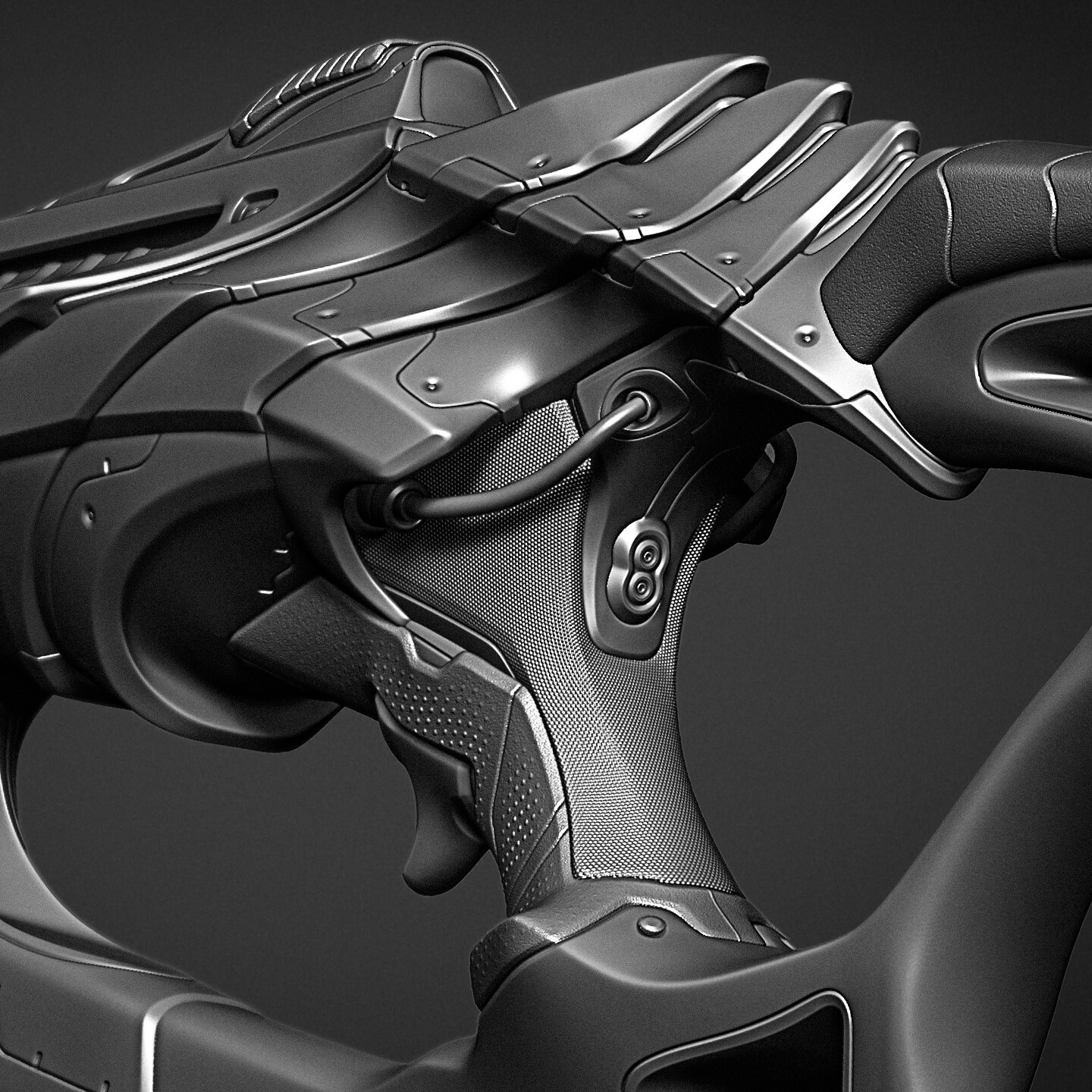 ArtStation - Sci-fi gun Concept