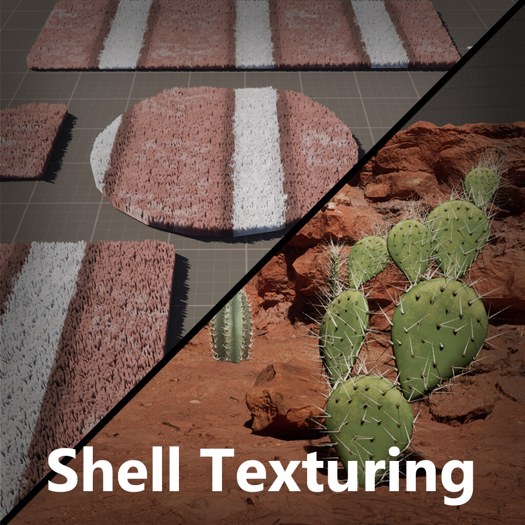 ArtStation - Shell Texturing Multi-Exemples