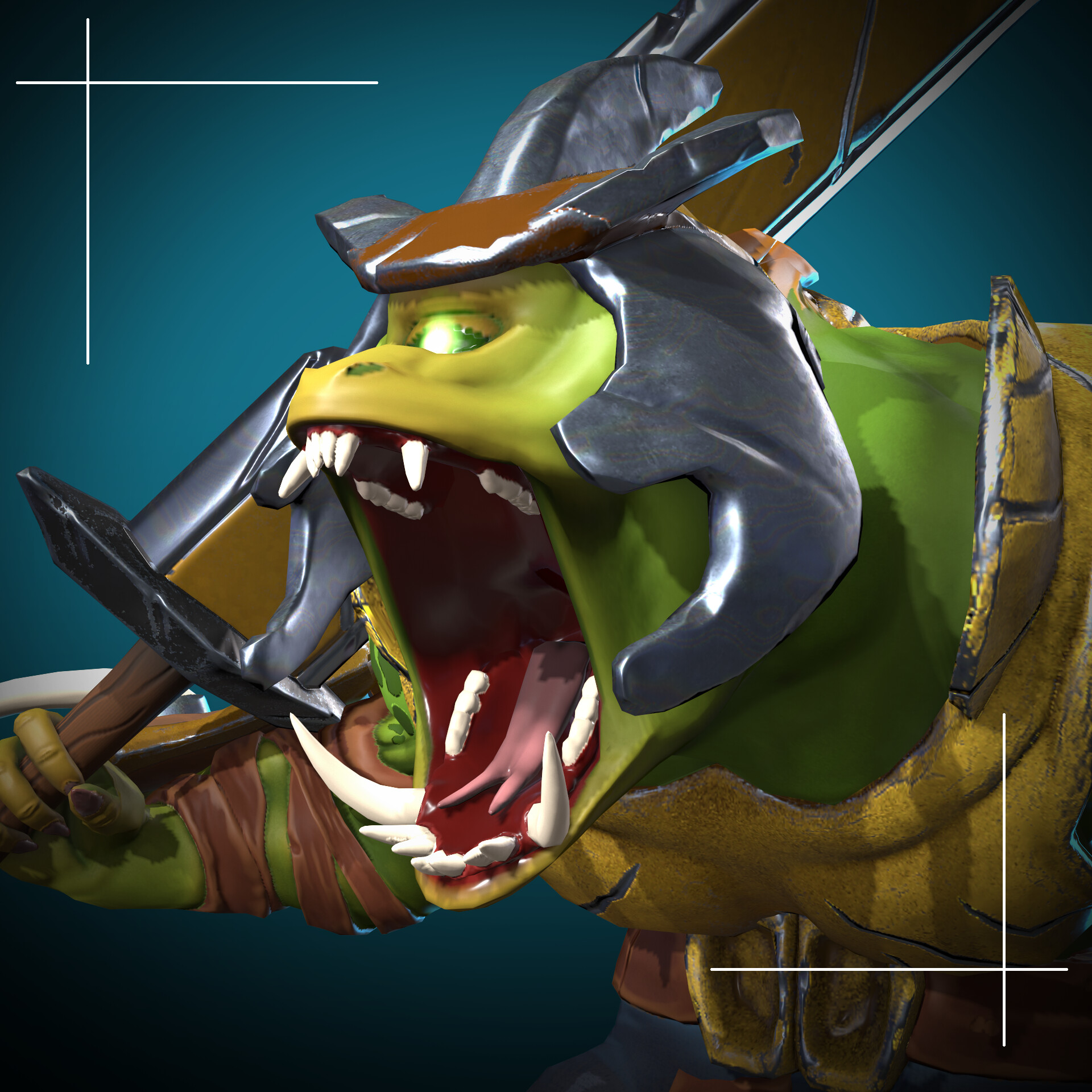 ArtStation - Cyclops Lizard