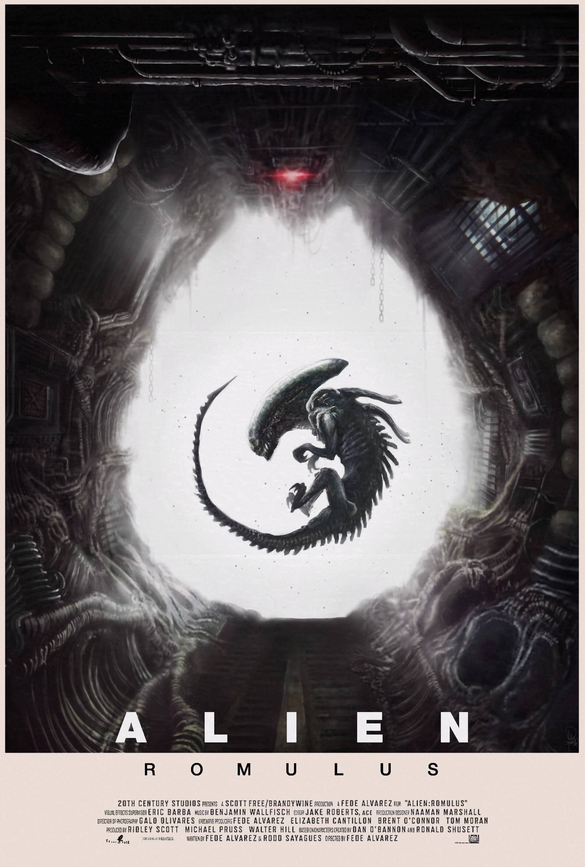 ArtStation - Alien Romulus Poster - Fanart