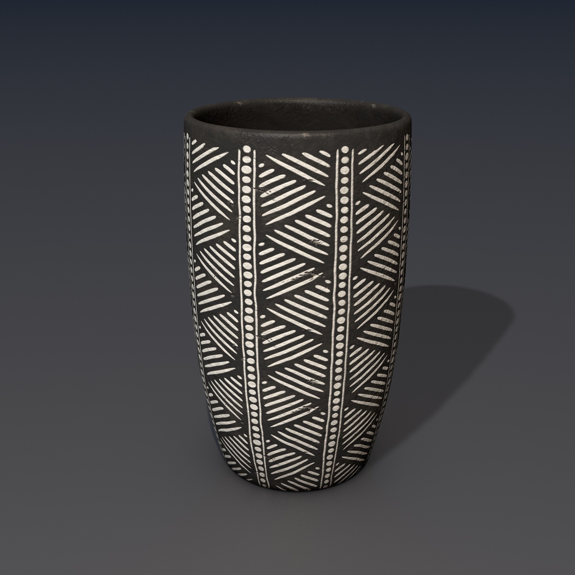 ArtStation - Tribal Style Pot