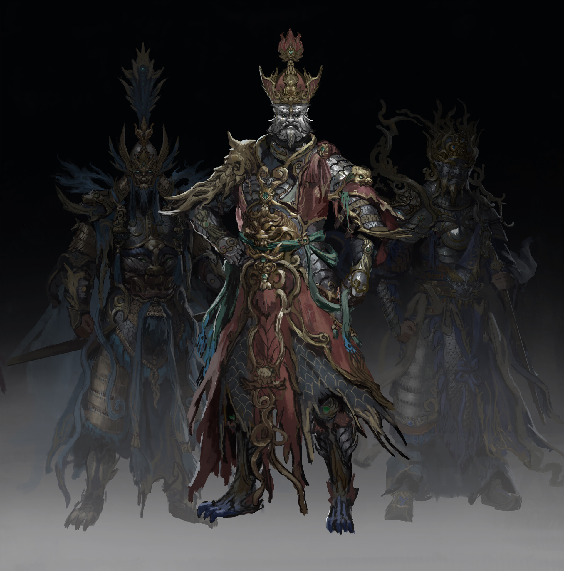 ArtStation - Four sketches - A Design Test for Conqueror'sBlade