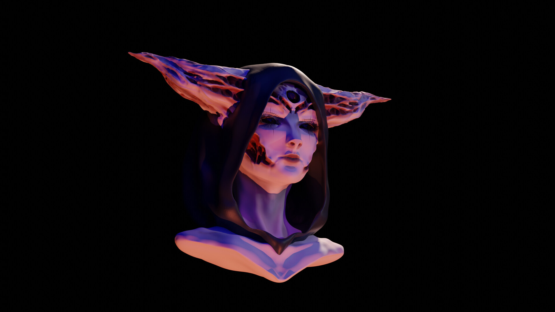 ArtStation - Demon Girl Sculpt