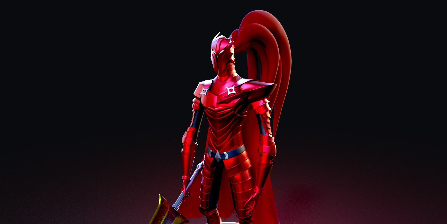 ArtStation - igris in solo leveling anime character 3D model