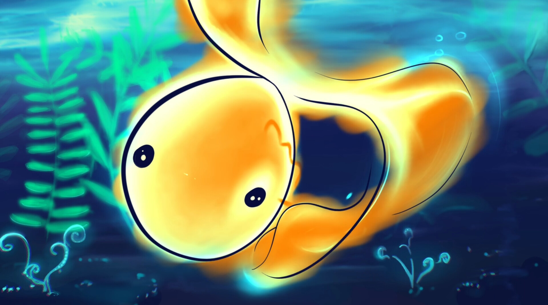 ArtStation - Fish and Bird 2D animation