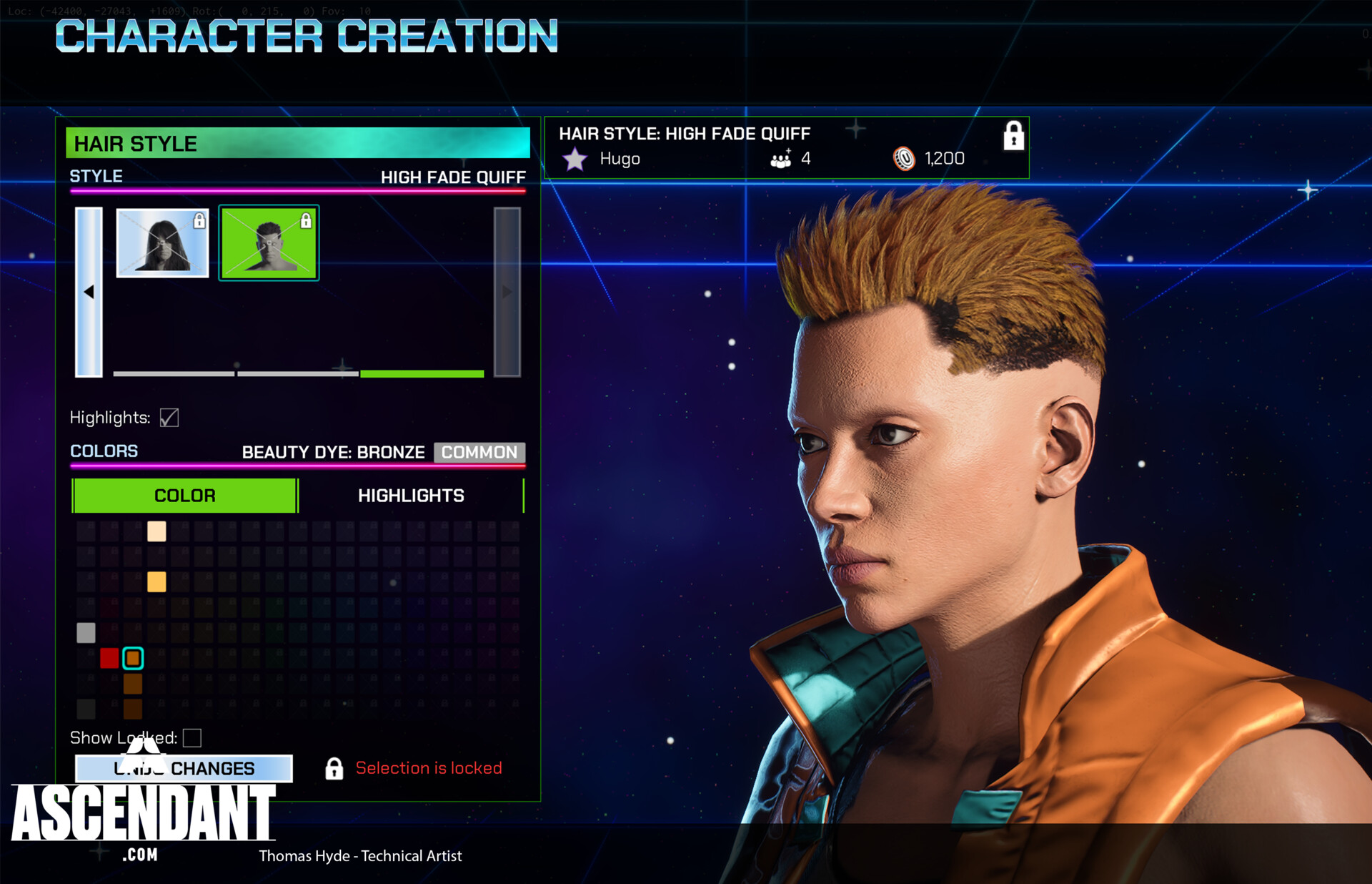 ArtStation - Hair Shader - Ascendant