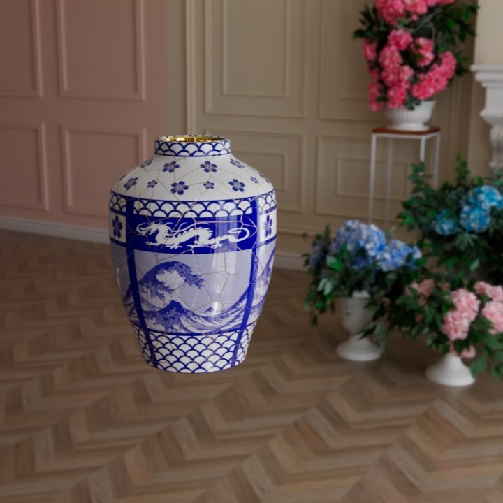 ArtStation - Kintsugi Vase