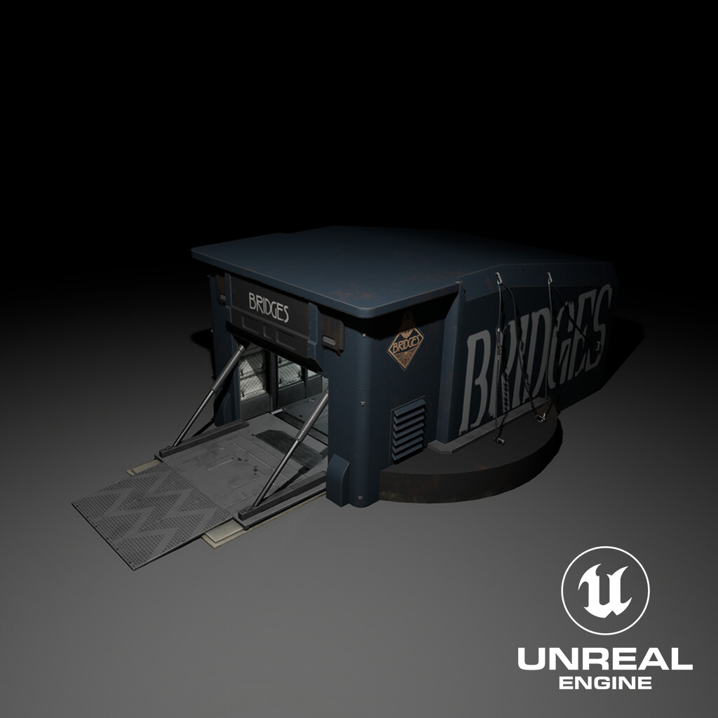 ArtStation - Death Stranding Fanart - Bridges Bunker