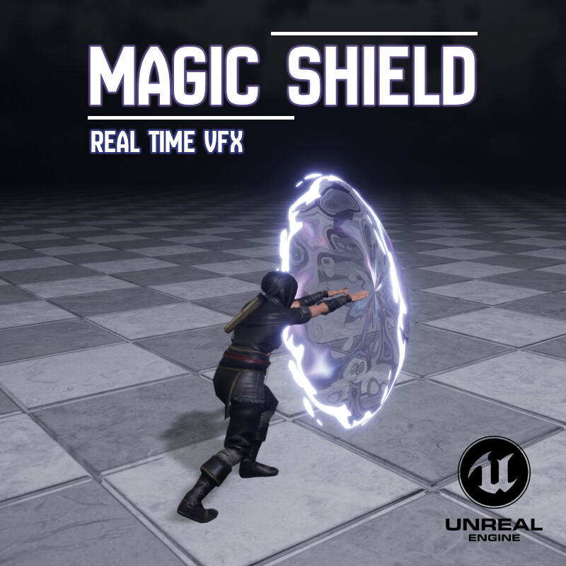 ArtStation - VFX UE4 | Magic shield