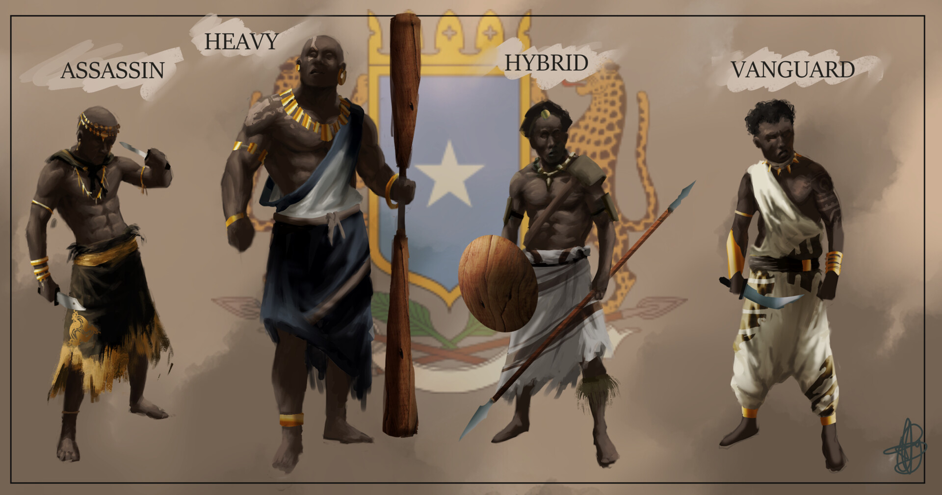 ArtStation - For Honor New Faction Fan art