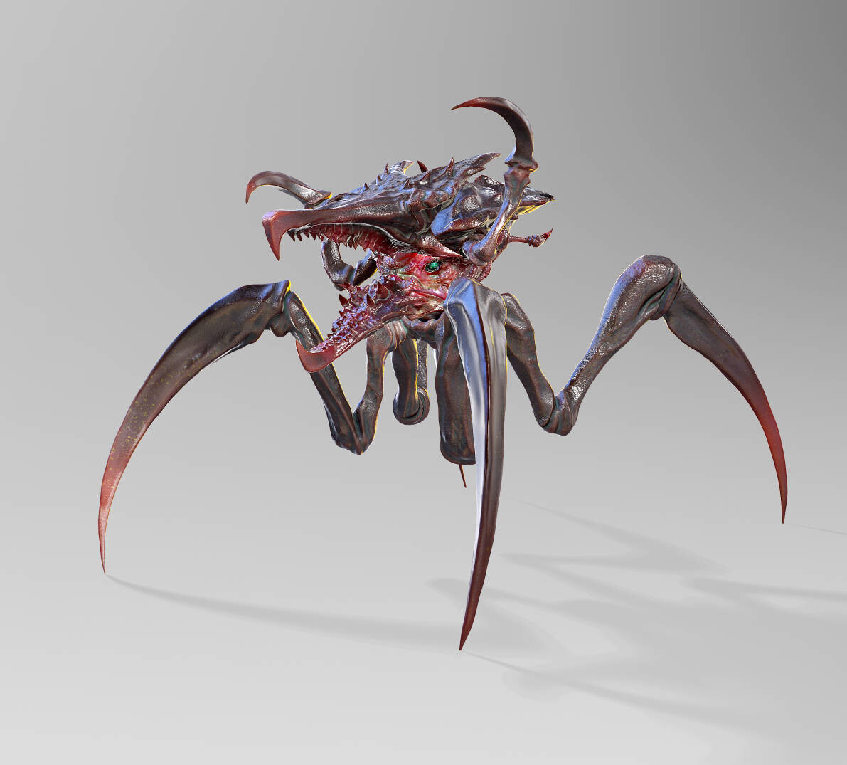 ArtStation - Starship Troopers Warrior Bug FanArt Sculpture modeling ...