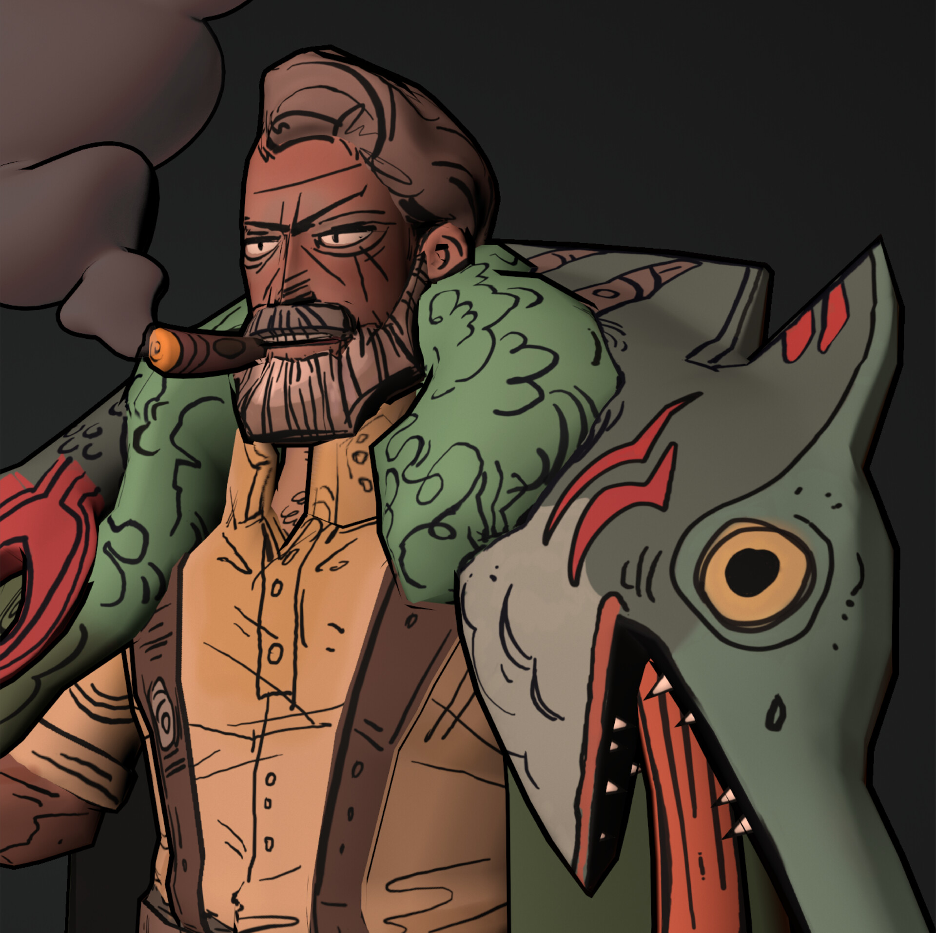 ArtStation - Fisherman