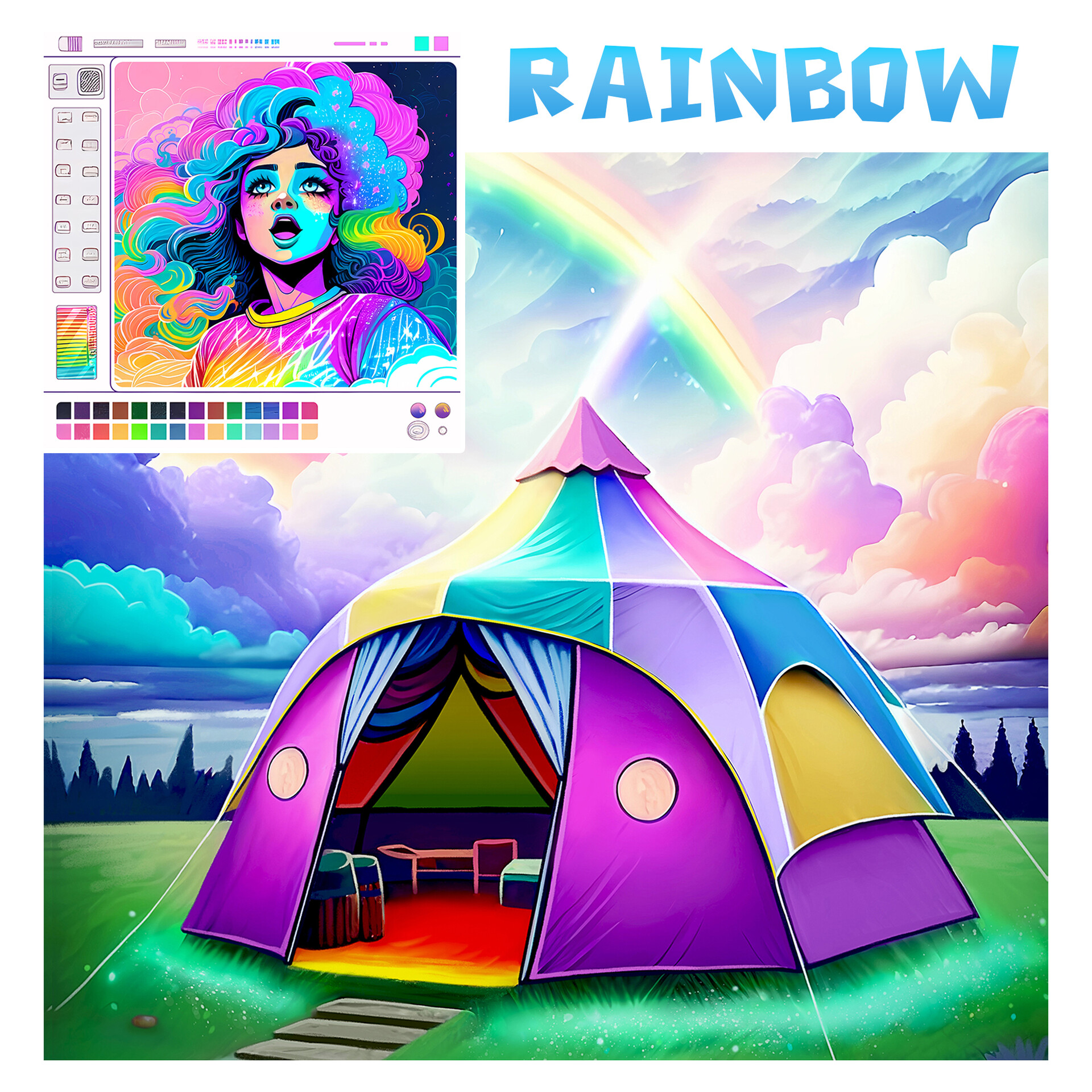 ArtStation - Rainbow (+AI)