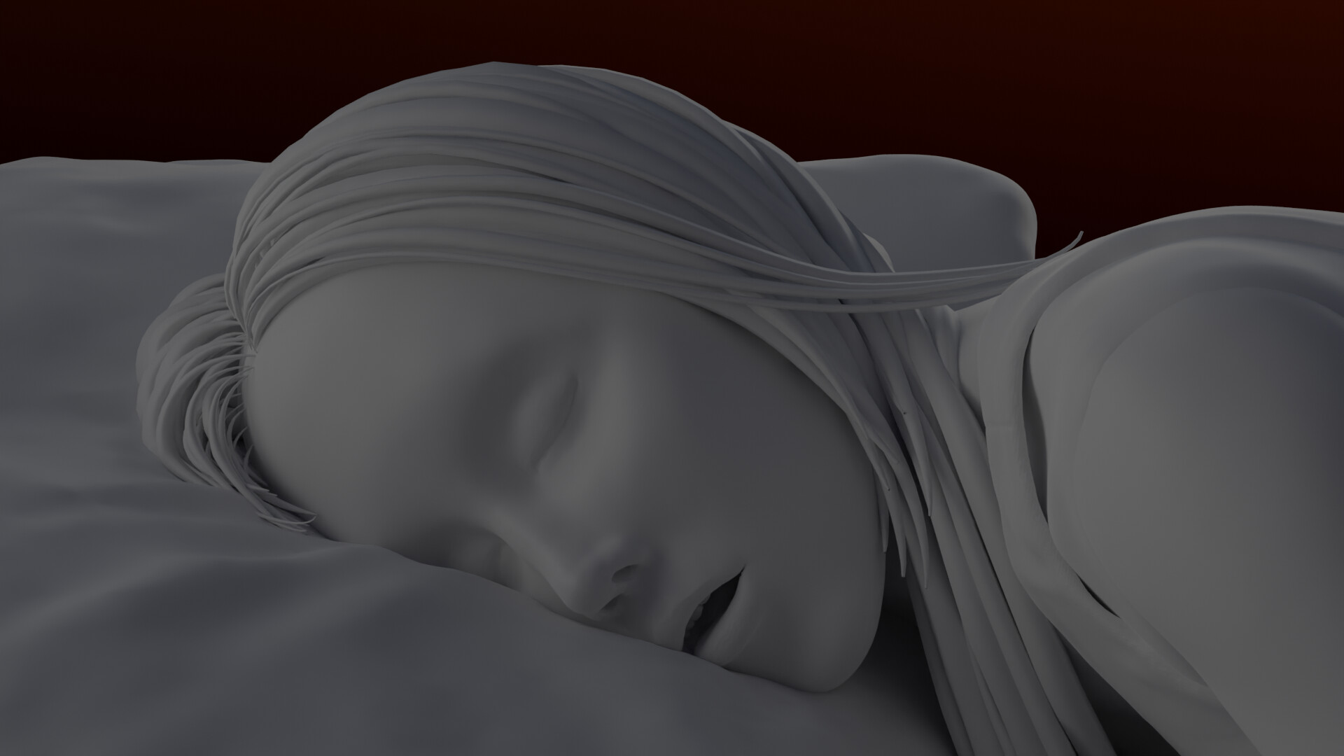 ArtStation - The sleeping woman