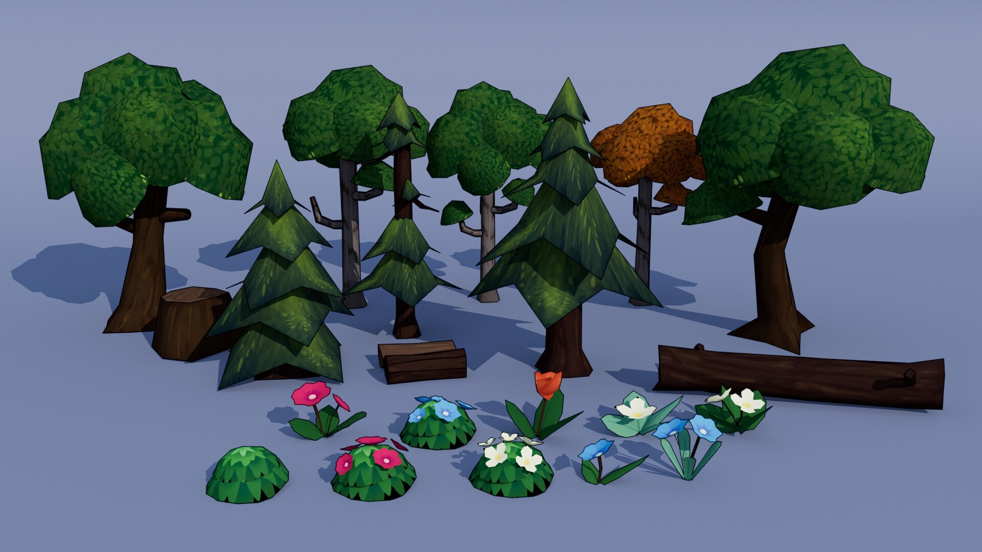 ArtStation - Low Poly Environment - Flumen