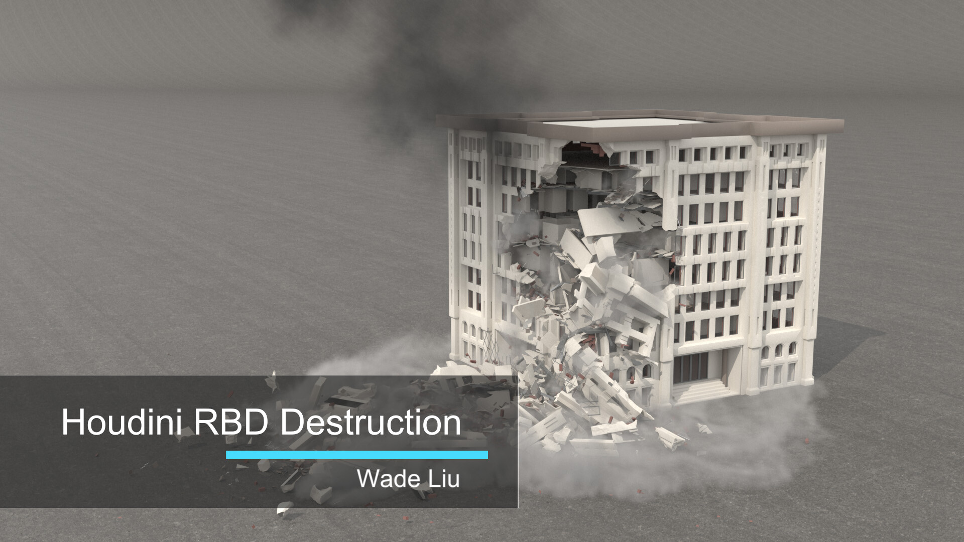 ArtStation - Houdini Building Destruction