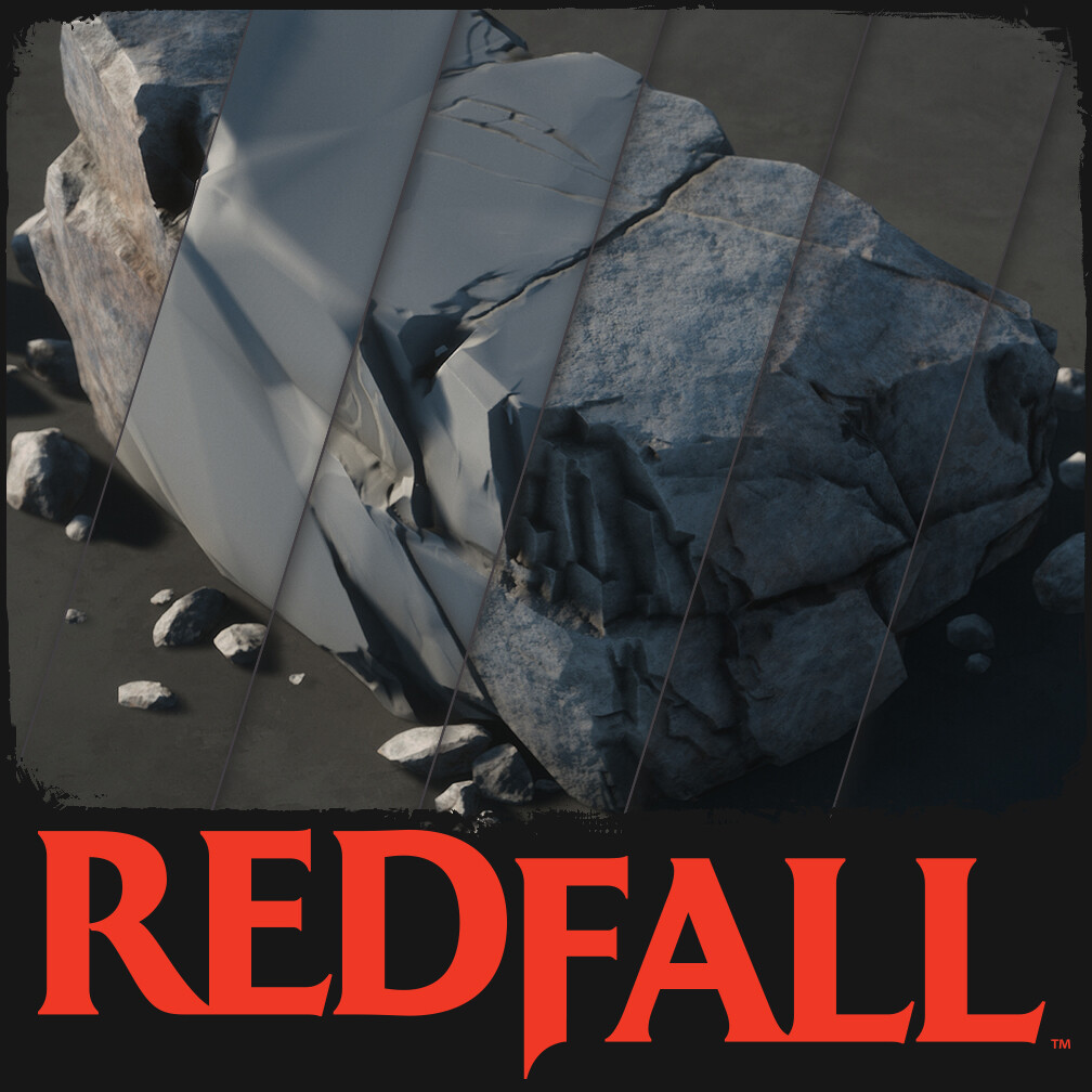 ArtStation - Redfall Rock Shader