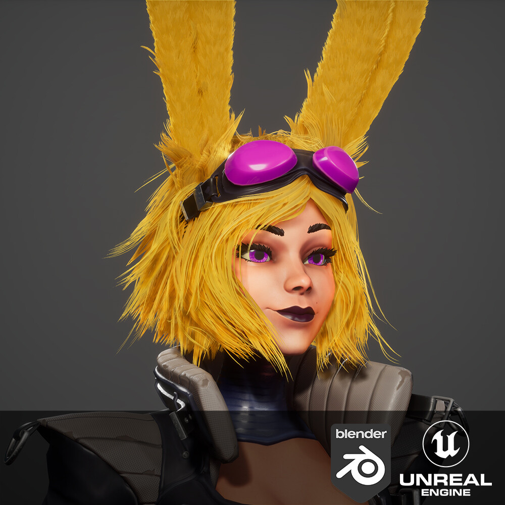 ArtStation - Starbun 3d Character (Realtime UE5)