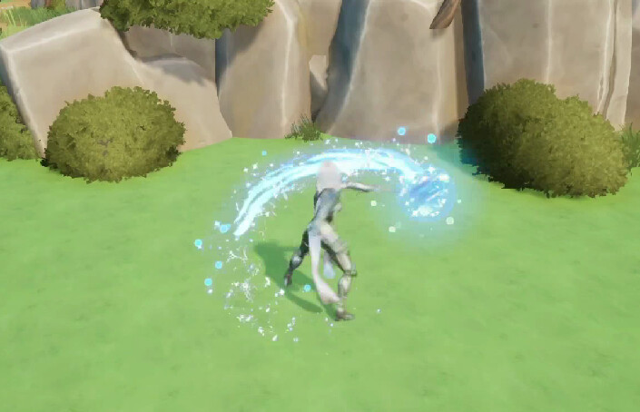 ArtStation - FXVille Training - Water Swipe (UE5)