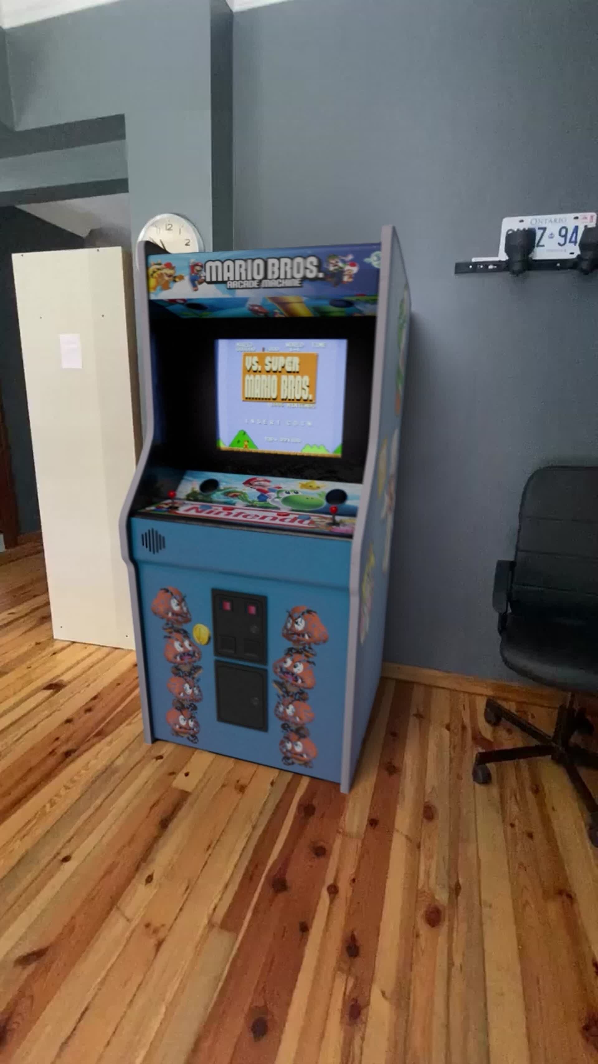 ArtStation - super mario arcade machine
