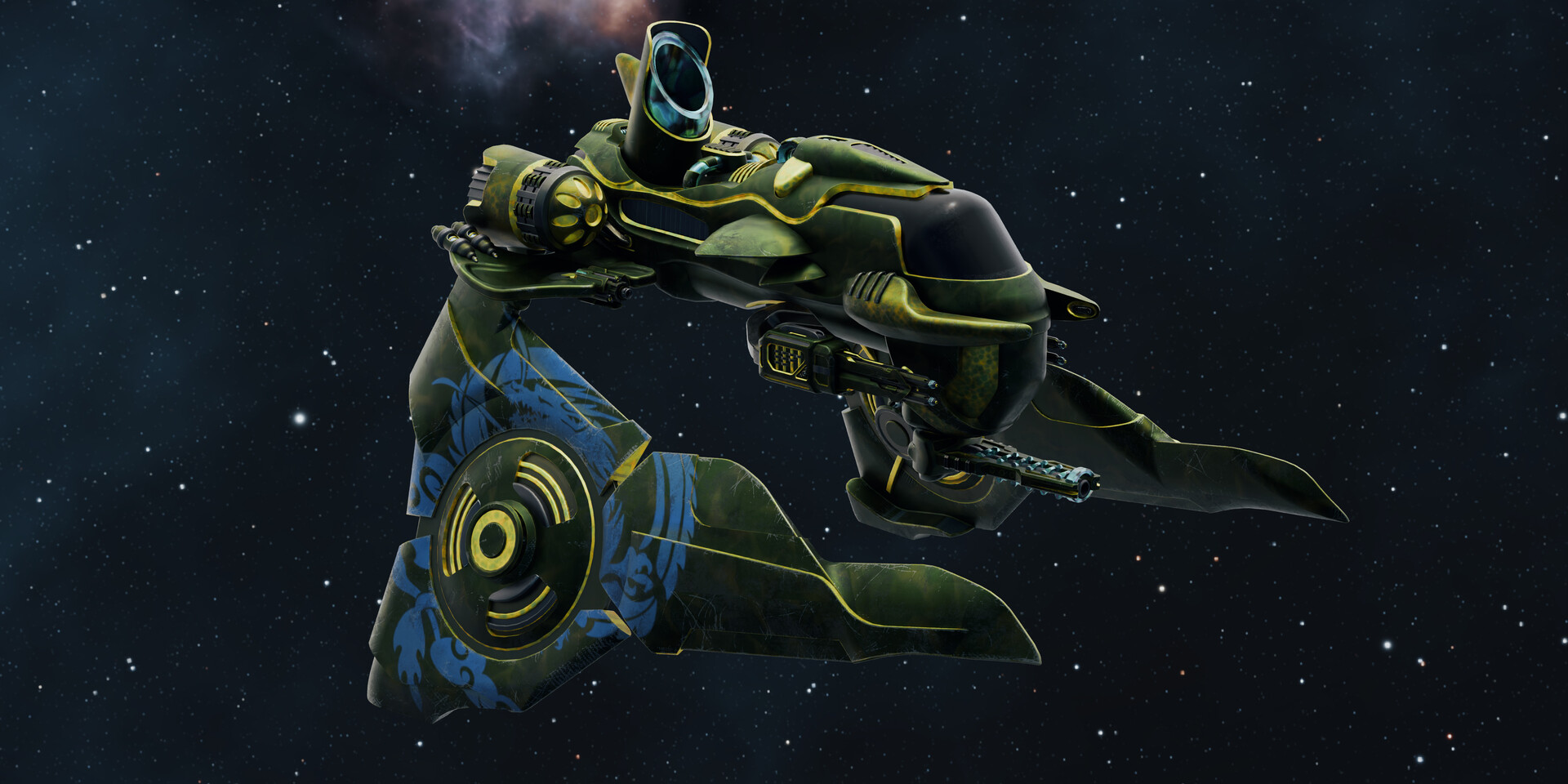 ArtStation - Space Rangers Peleng ship