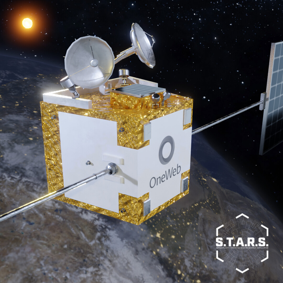 ArtStation - OneWeb Satelite