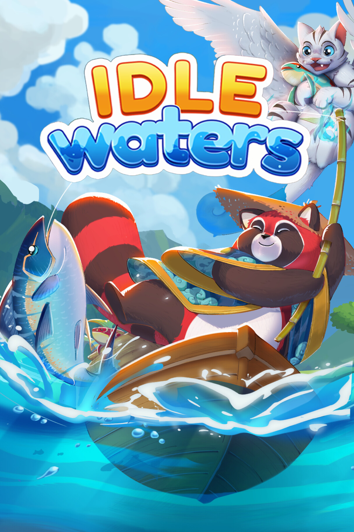 ArtStation - Idle Waters __ Steam Capsule