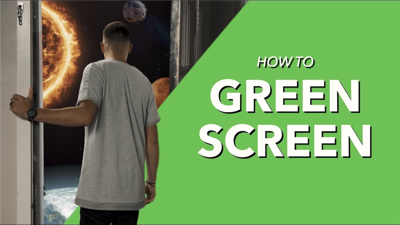 ArtStation - Tracking and green screen