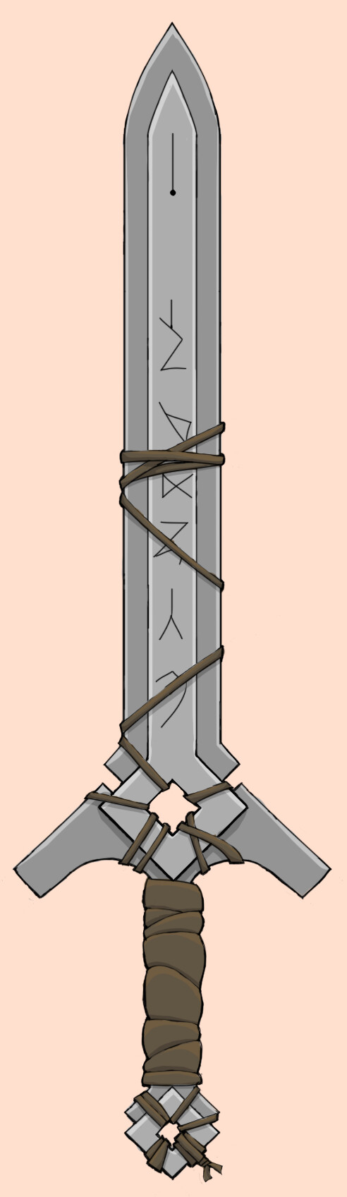 ArtStation - Basic Sword Drawing