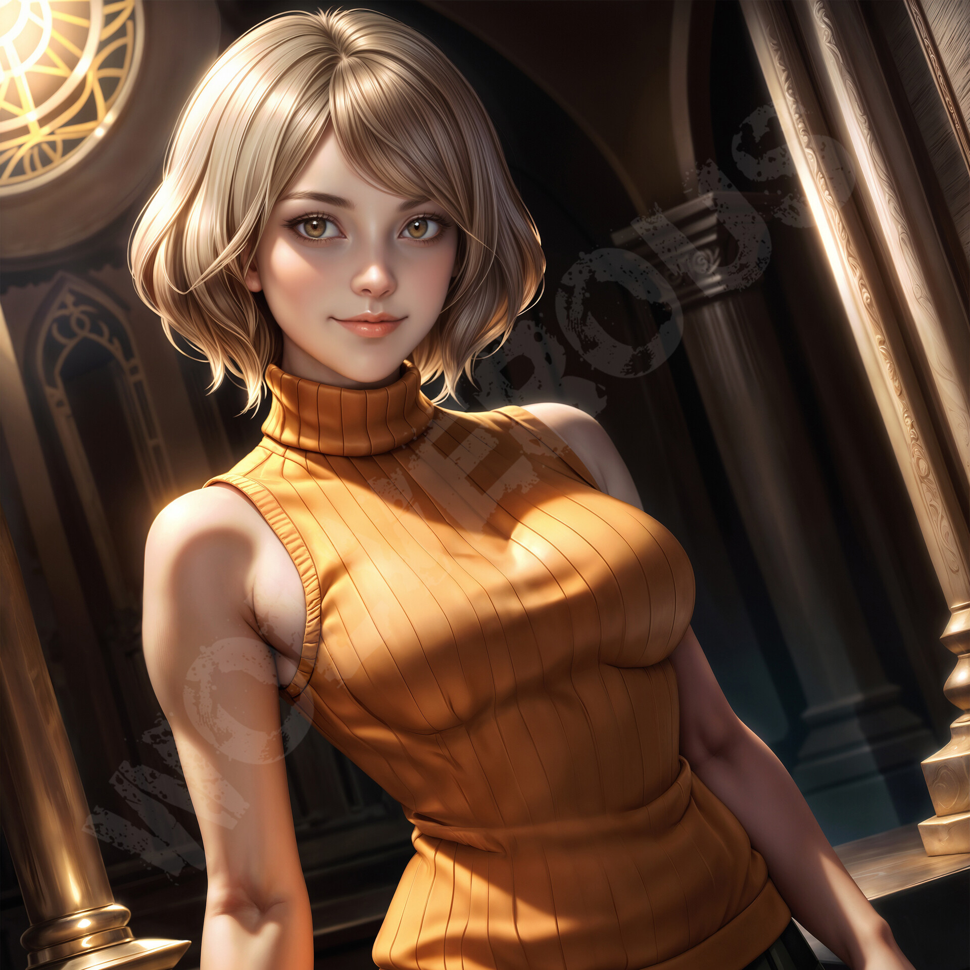 ArtStation - Ashley Graham (Resident Evil 4)