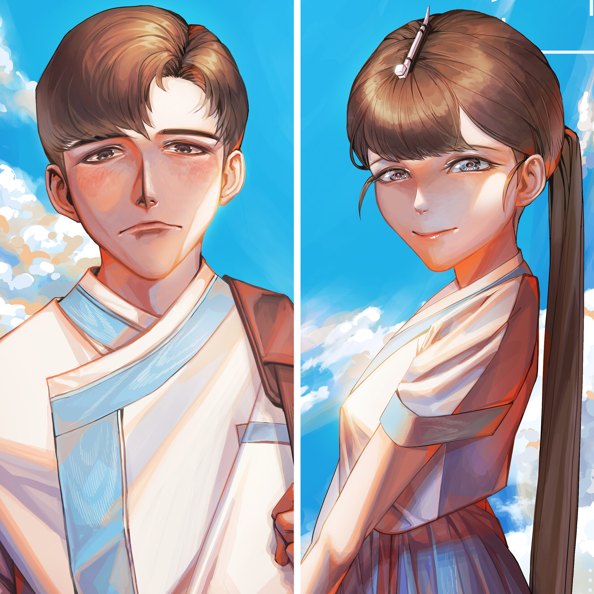 ArtStation - Youth & A clear sky