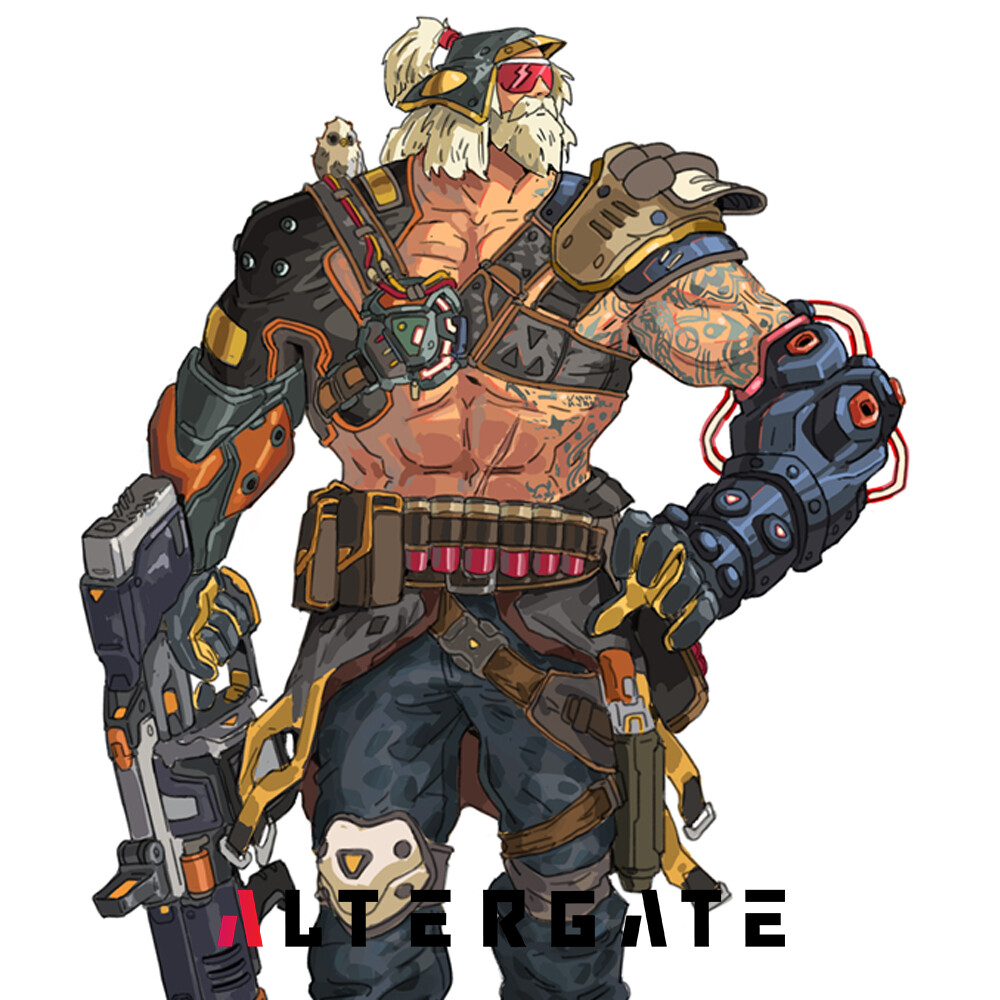 ArtStation - Cyborg Character Design