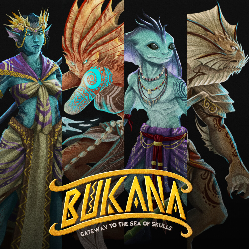 ArtStation - Bukana : Merfolk