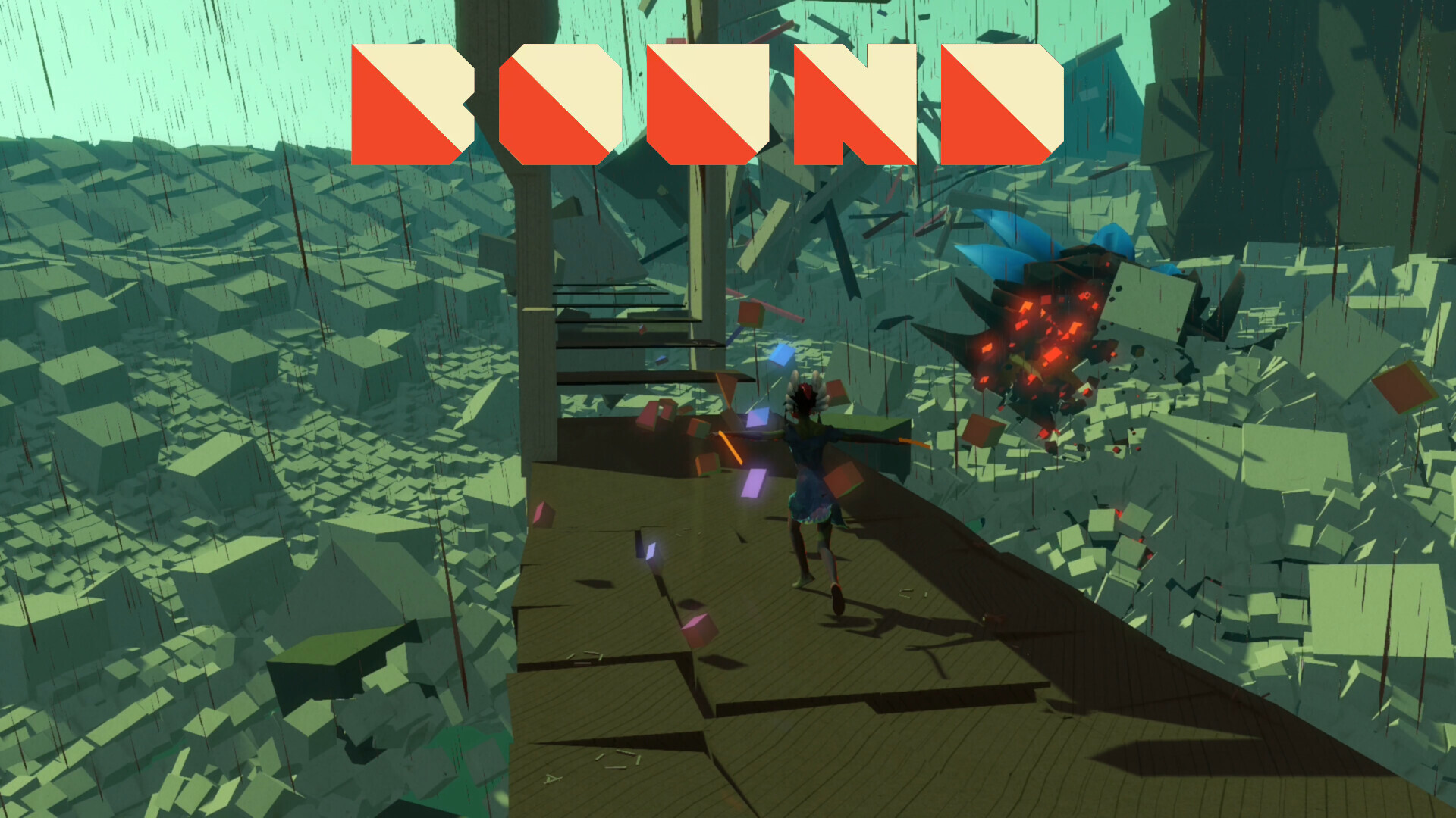 ArtStation - Bound PS4 - Platforming level