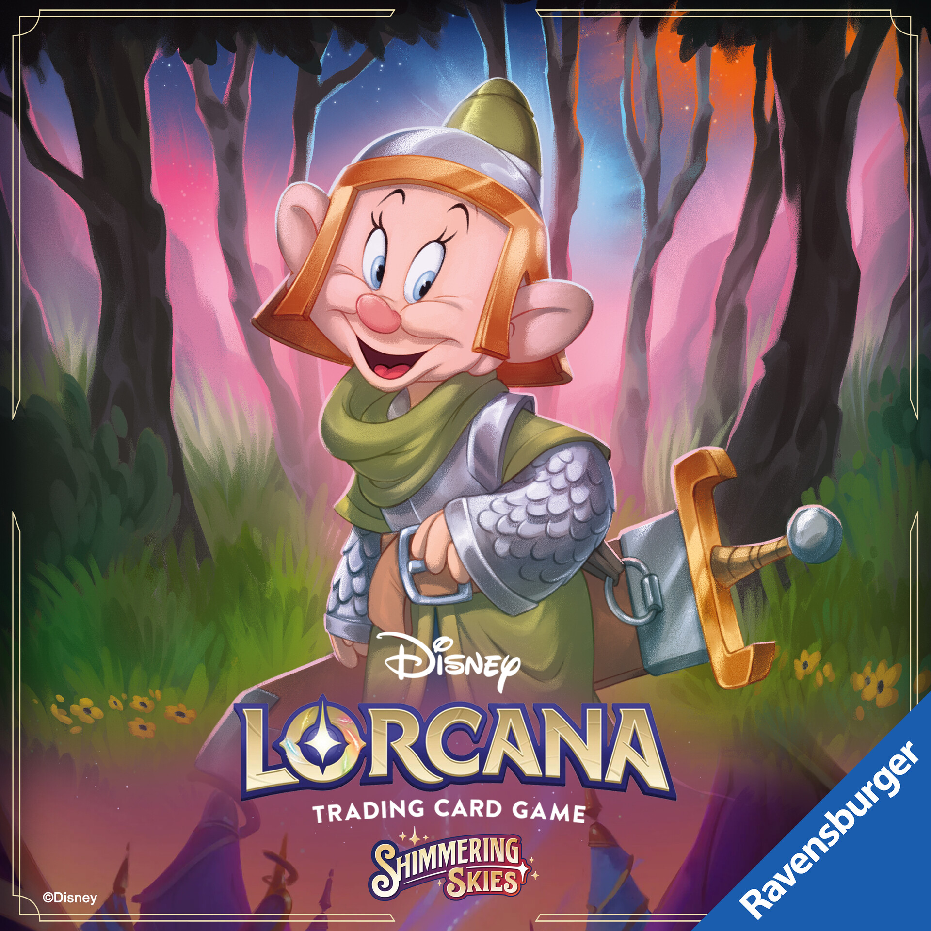 ArtStation - Disney LORCANA TCG - DOPEY Knight Apprentice- SET 5 Shimmering Skies