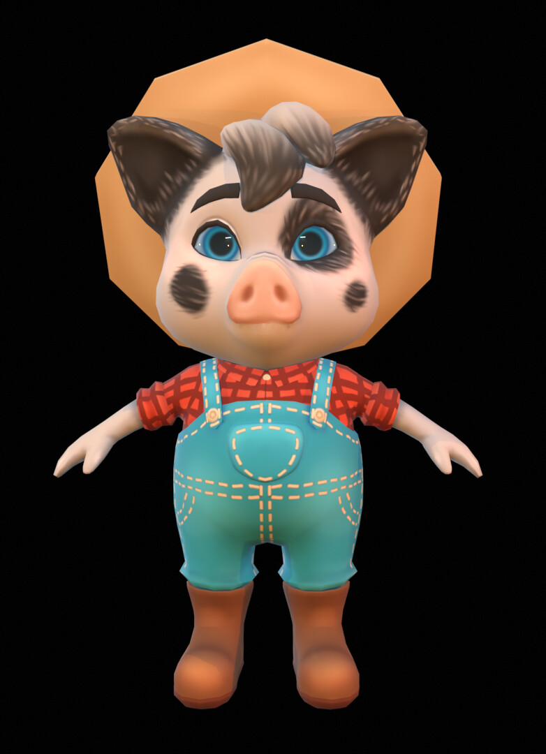 ArtStation - Farm Jam Characters for Figerox Game Jam