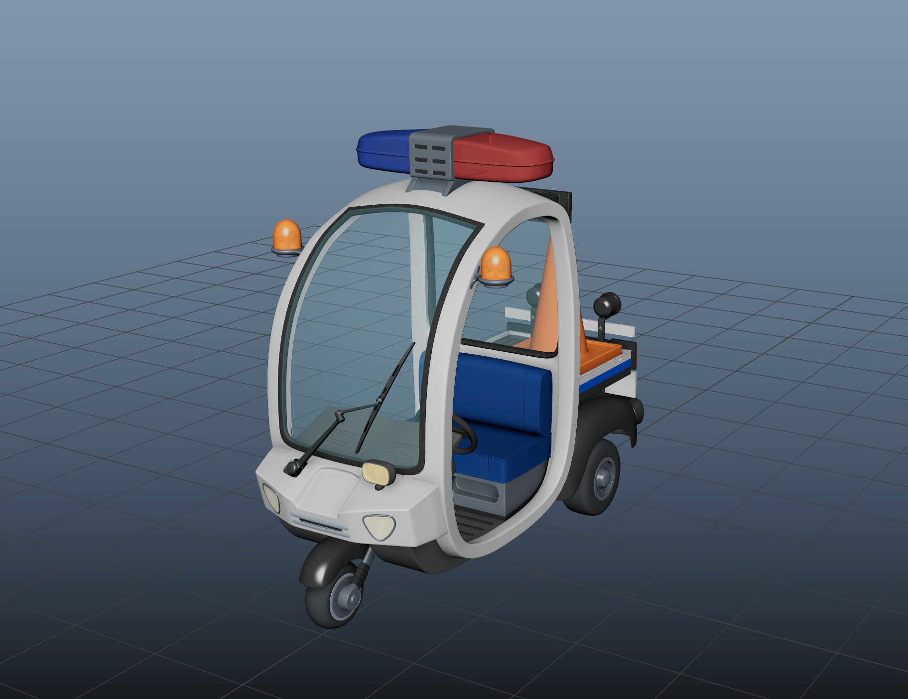 ArtStation - Zootopia Meter-Maid Cart
