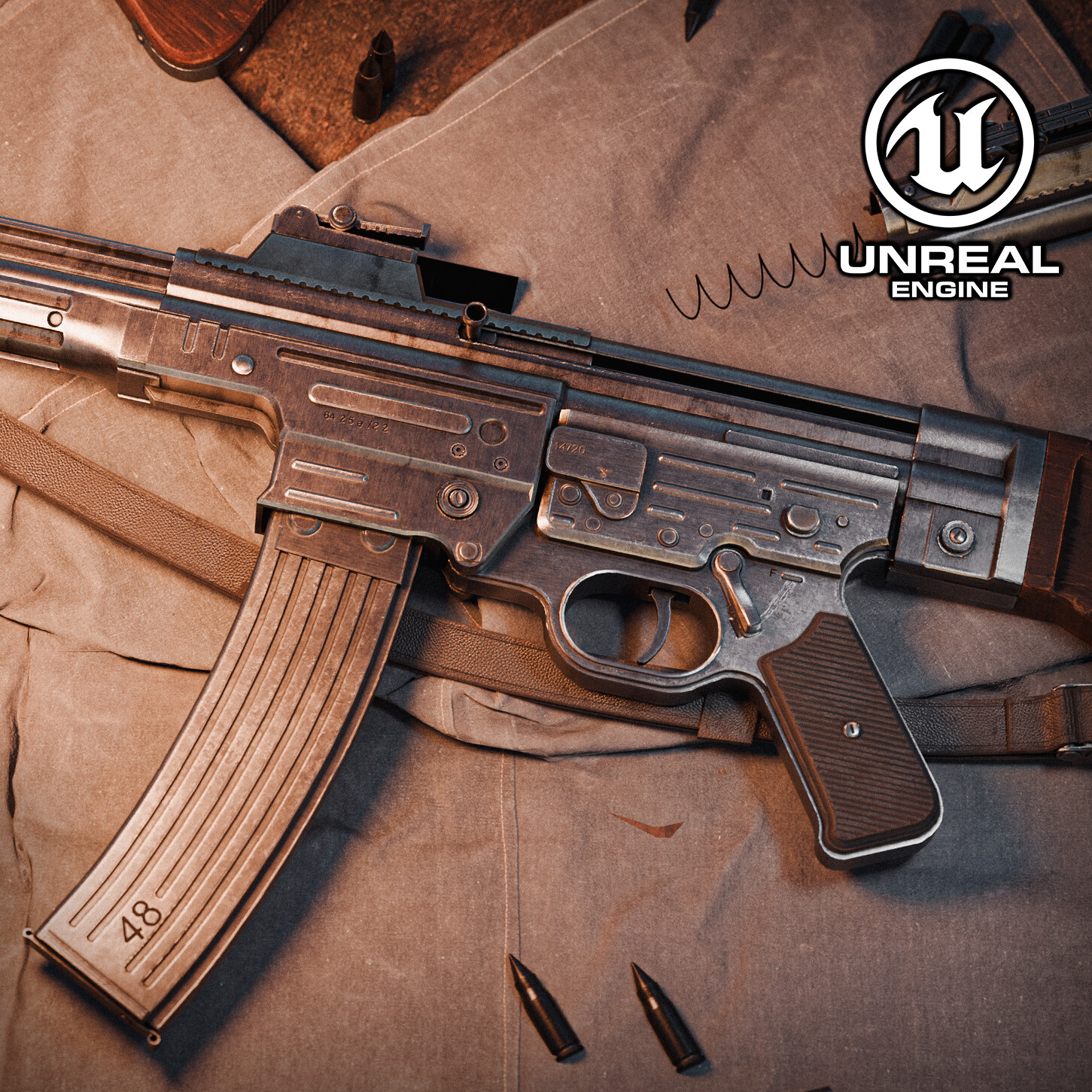 ArtStation - STG 44 (GAME READY)