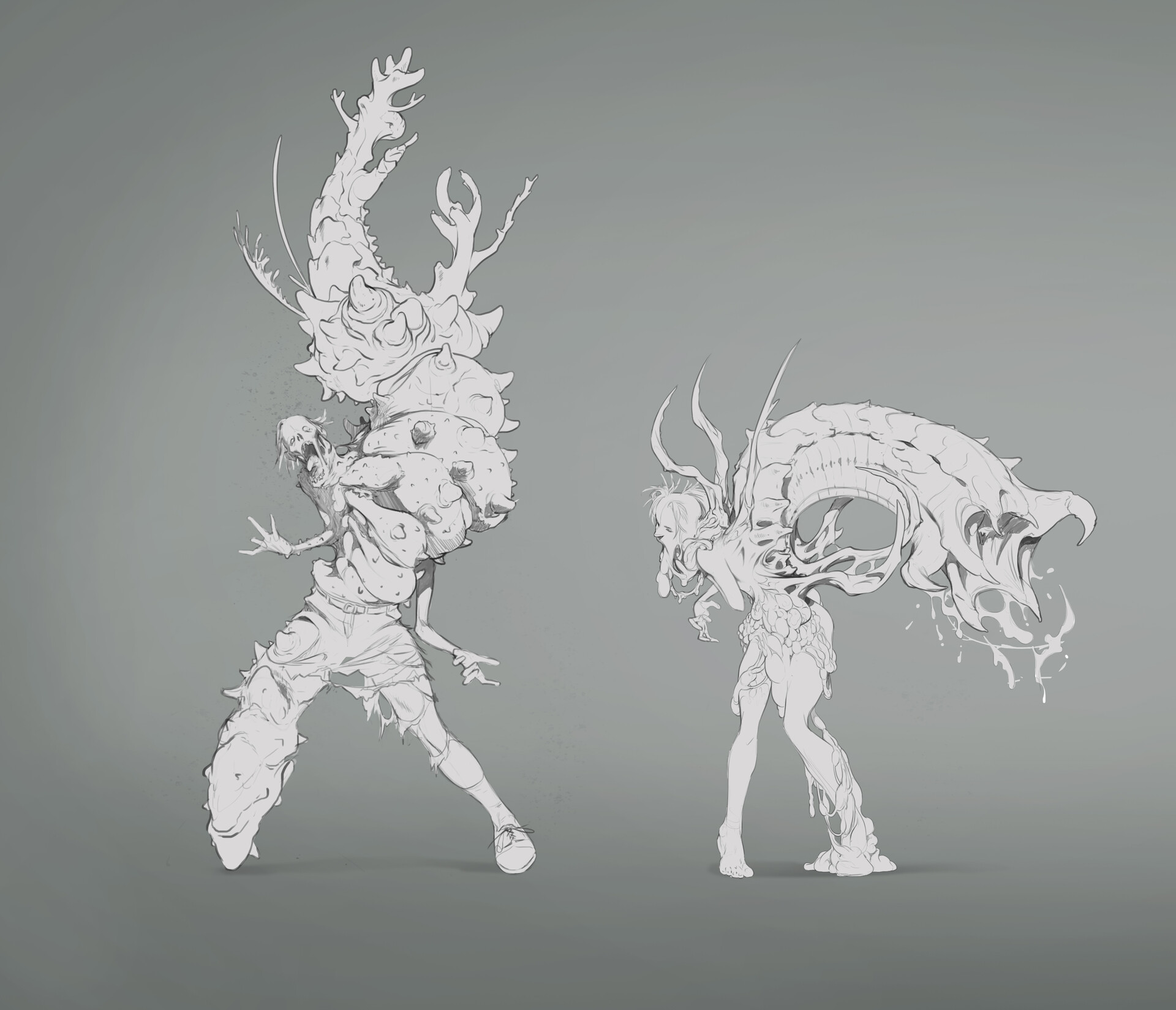 ArtStation - Parasite infection